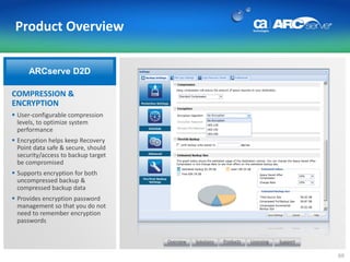 CA ARCserve Solution Overview | PDF