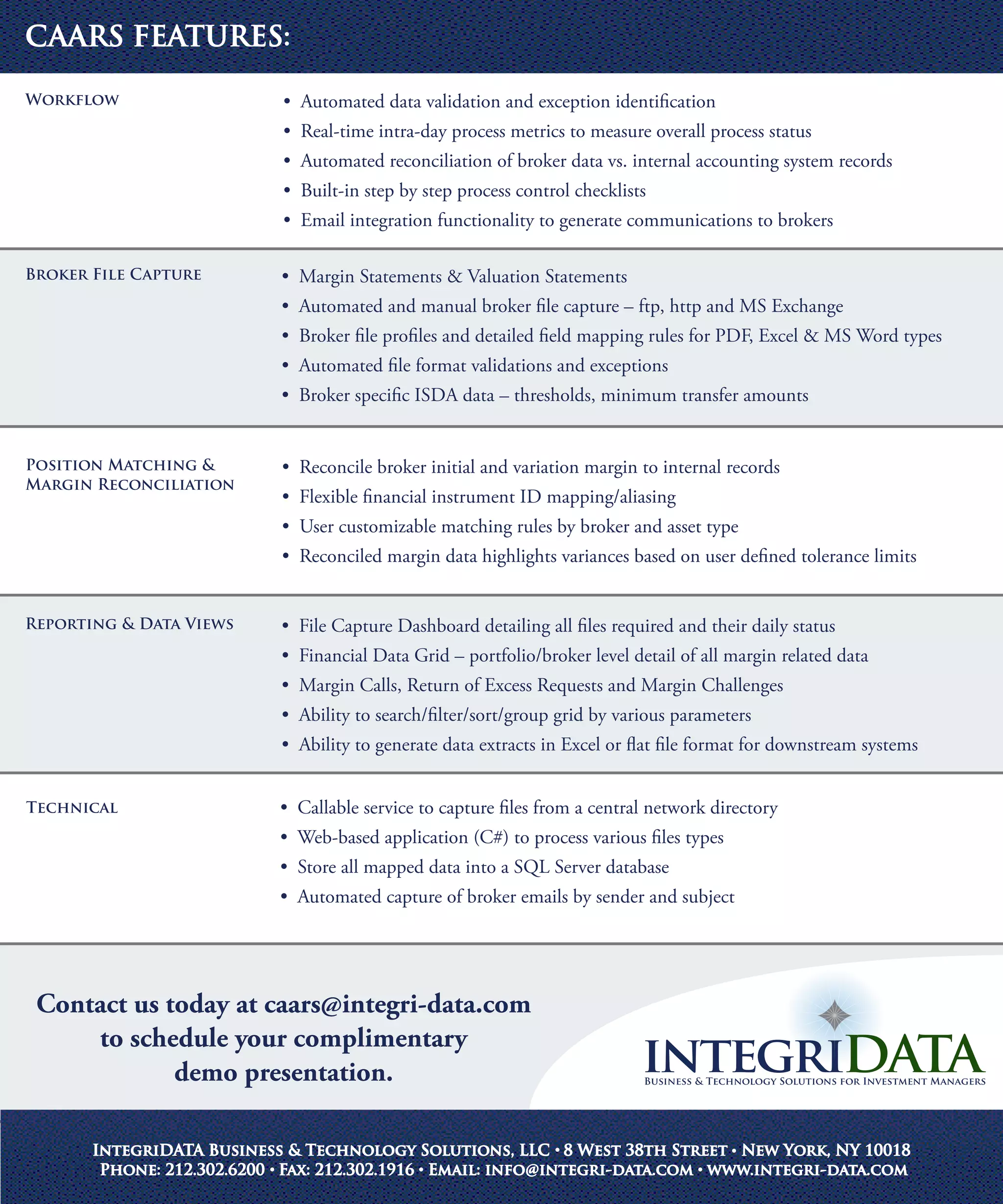Caars Product Overview | PDF