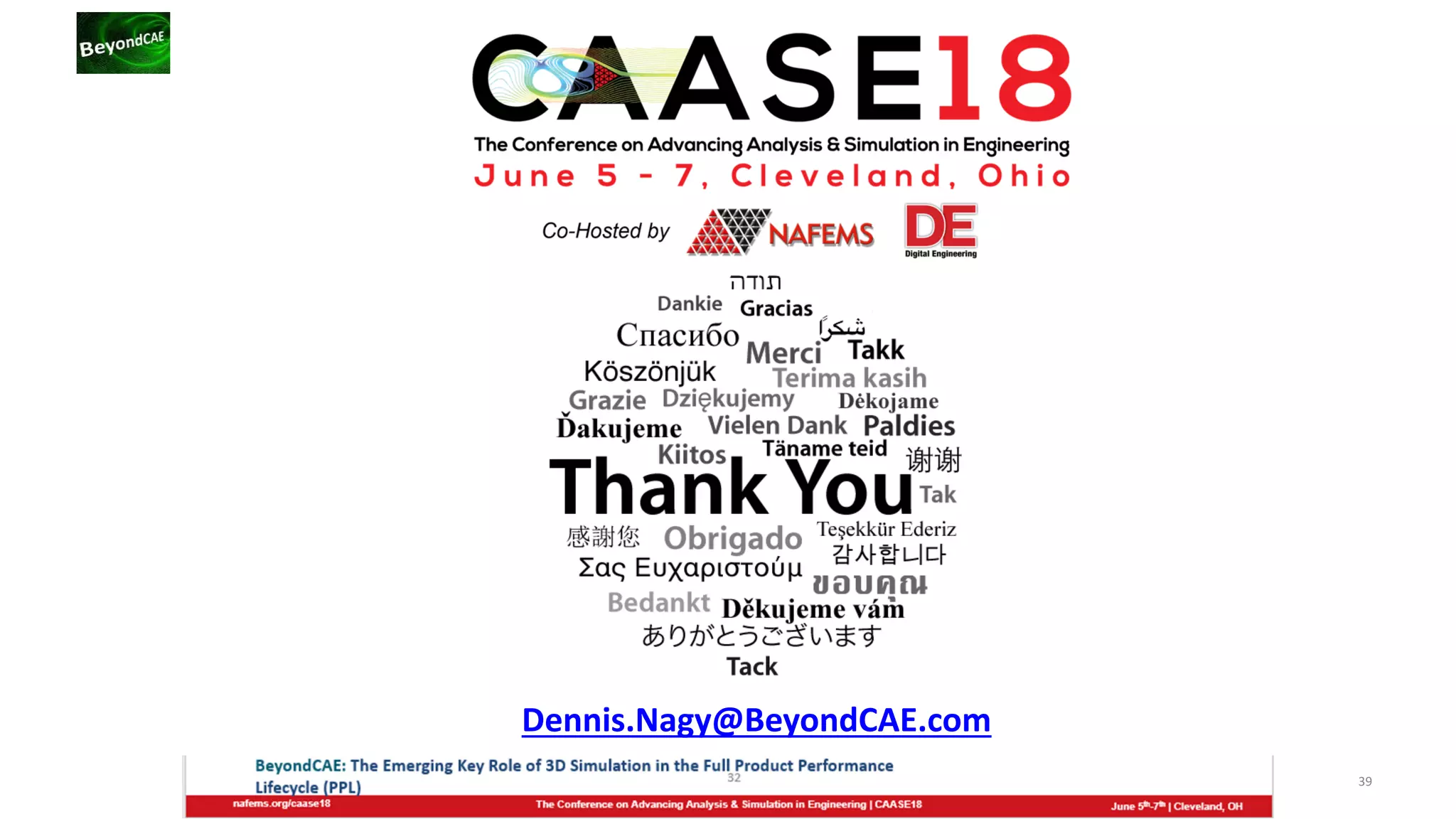 The Emerging Key Role of 3-D Engineering Simulation (CAE) in the Full ...