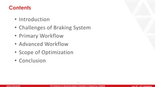 Simulation Study of Brake System Performance | PDF