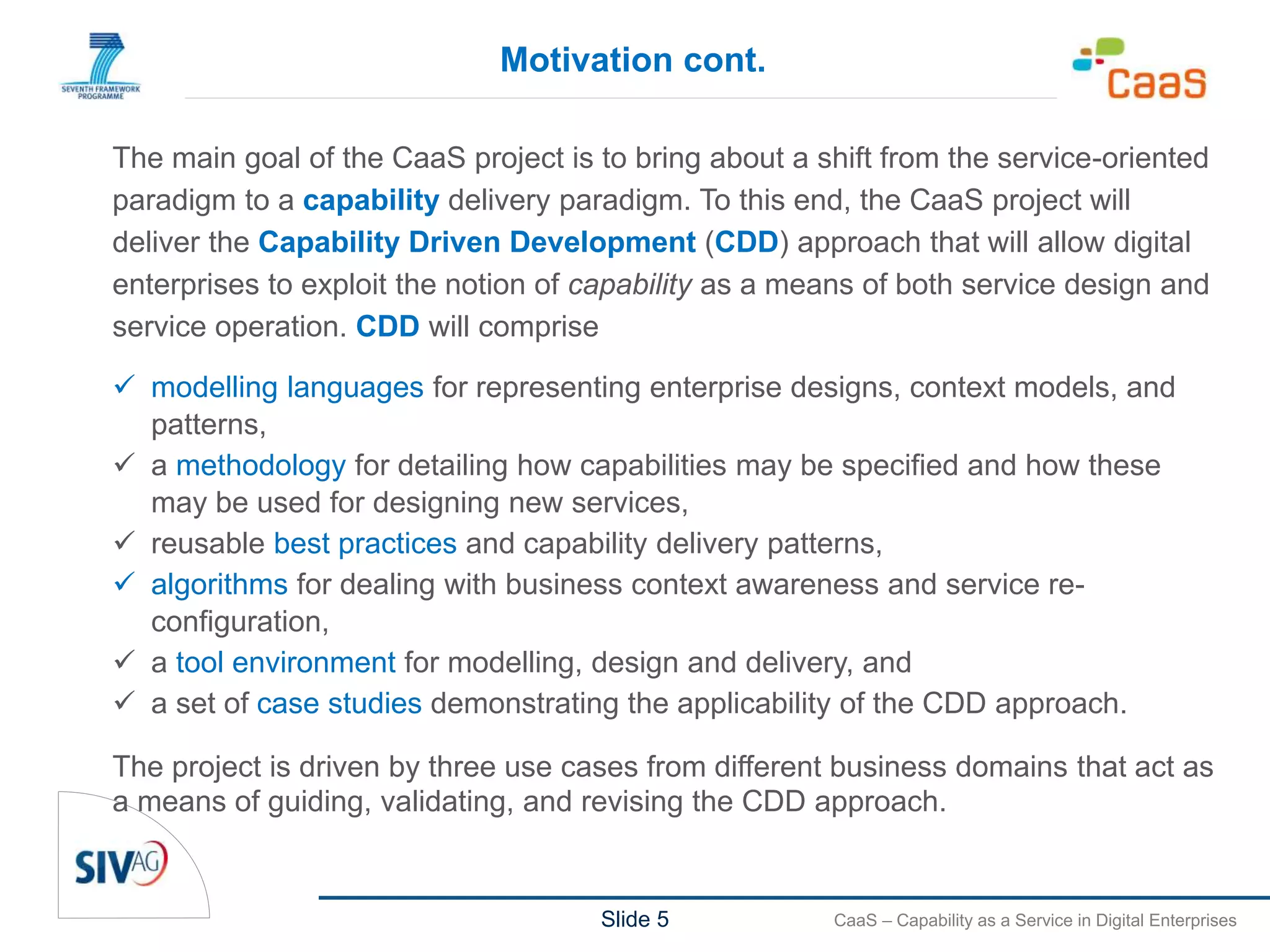 CaaS: Explotation Overview | PPT
