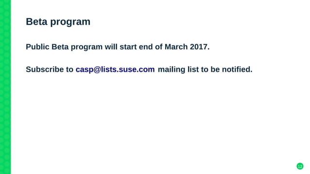 SUSE Container as a Service Platform | PDF