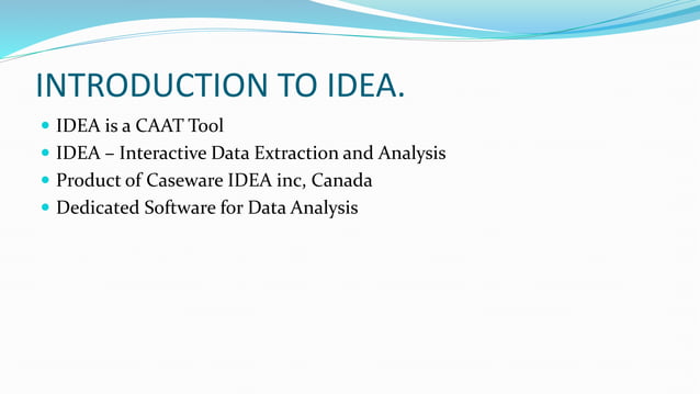 CAAT ppt.pptx (Computer Asstt. Technique) | PPTX