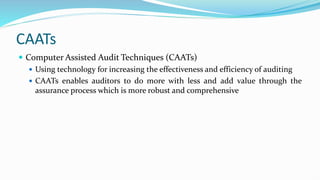 CAAT ppt.pptx (Computer Asstt. Technique) | PPTX