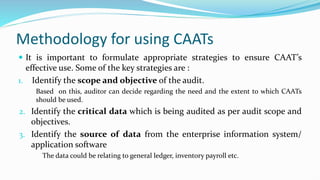 CAAT ppt.pptx (Computer Asstt. Technique) | PPTX