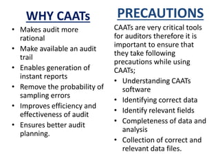 CAATS.pptx tgrewughfehiwjjjfisufisjdihfh | PPT