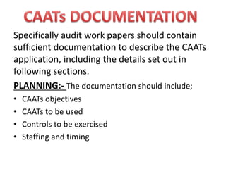 CAATS.pptx tgrewughfehiwjjjfisufisjdihfh | PPT