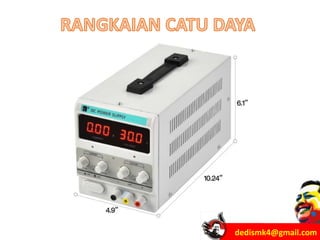 Catu daya linear | PPTX