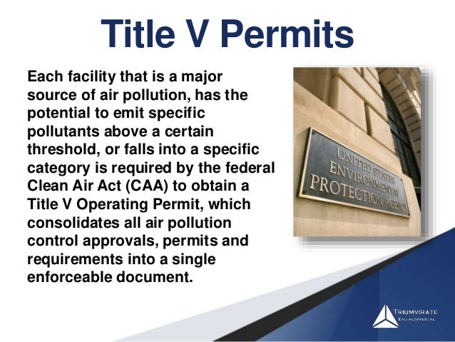 Clean Air Act Compliance