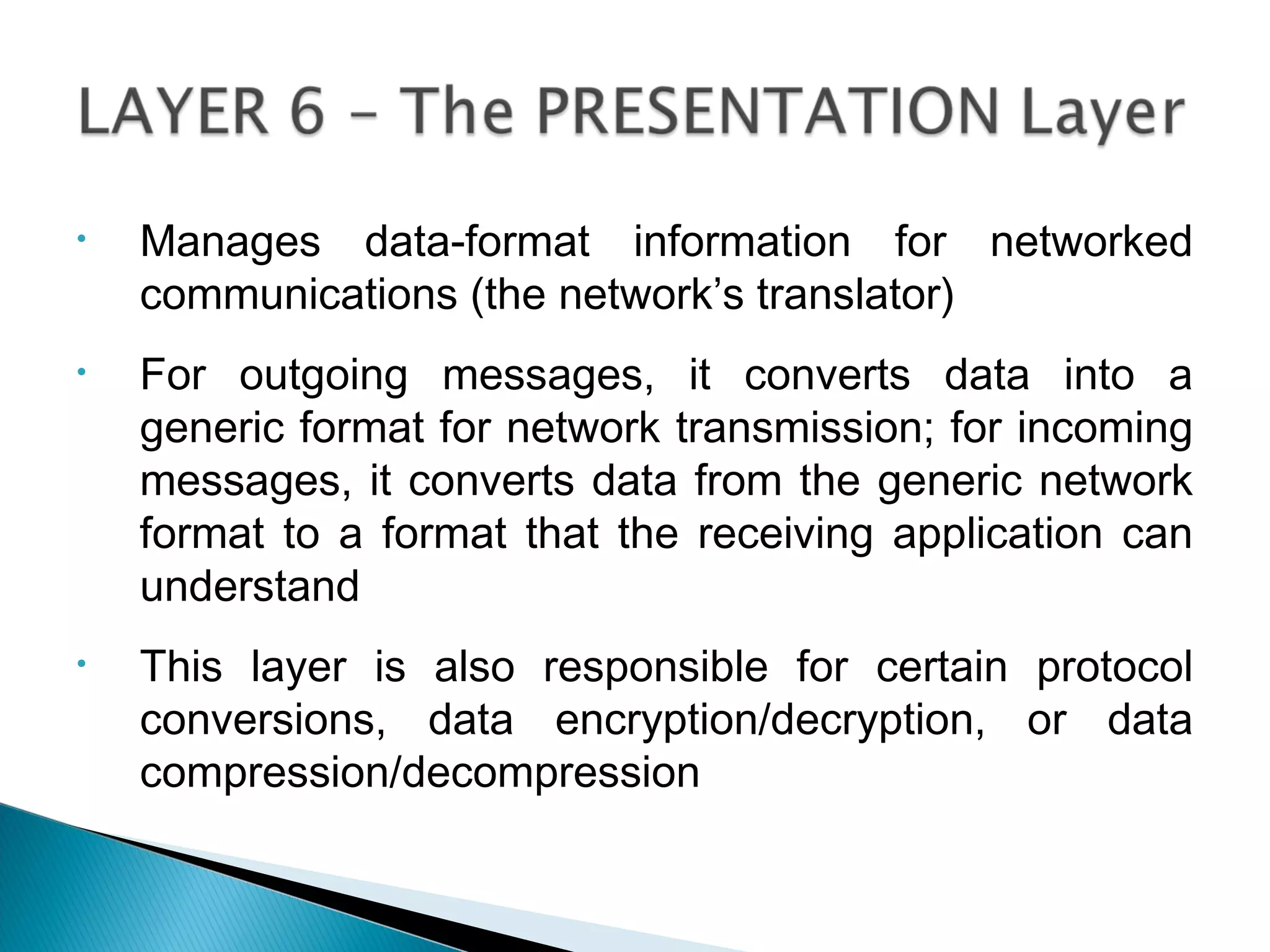 iso osi model | PPT