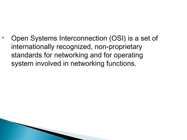 iso osi model | PPT