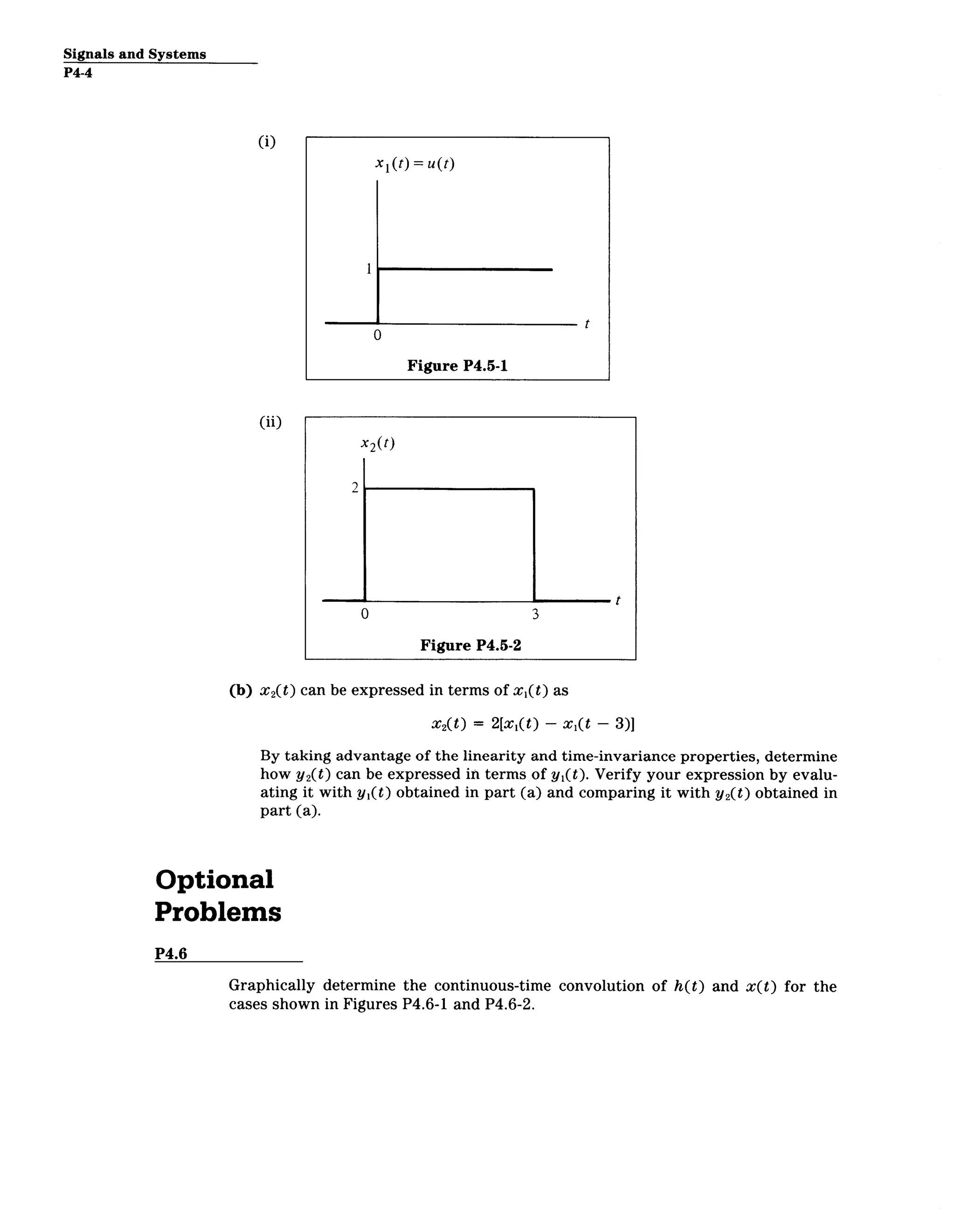 Convolution problems | PDF