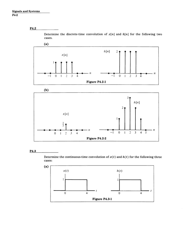Convolution problems | PDF | Physics | Science