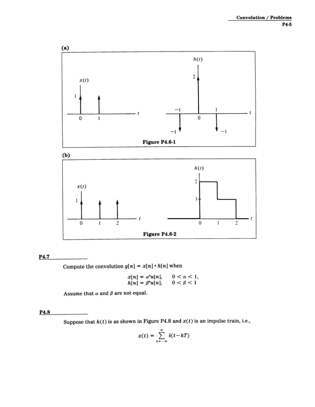 Convolution problems | PDF | Physics | Science