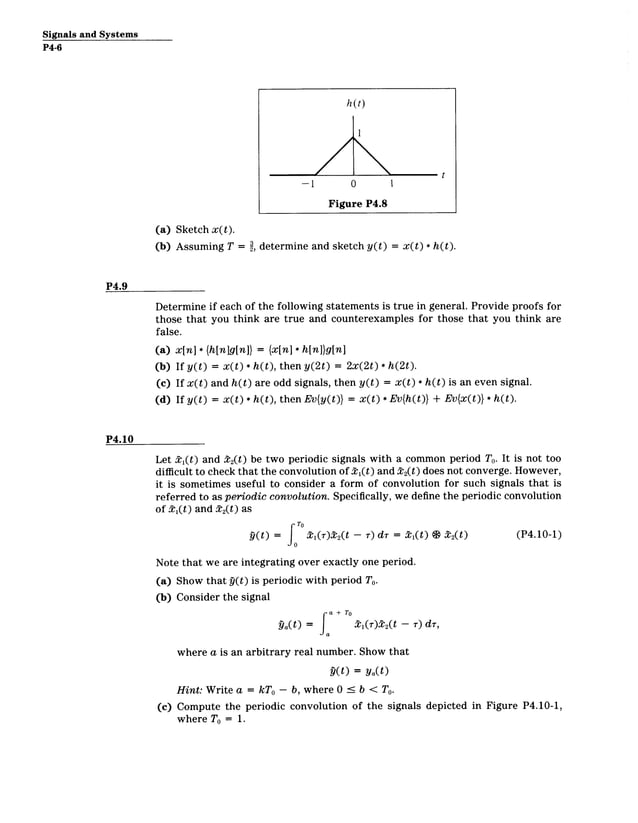 Convolution problems | PDF | Physics | Science