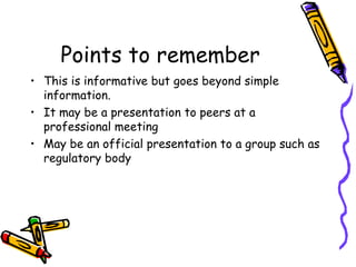 kinds of presentation | PPT | Technology & Computing