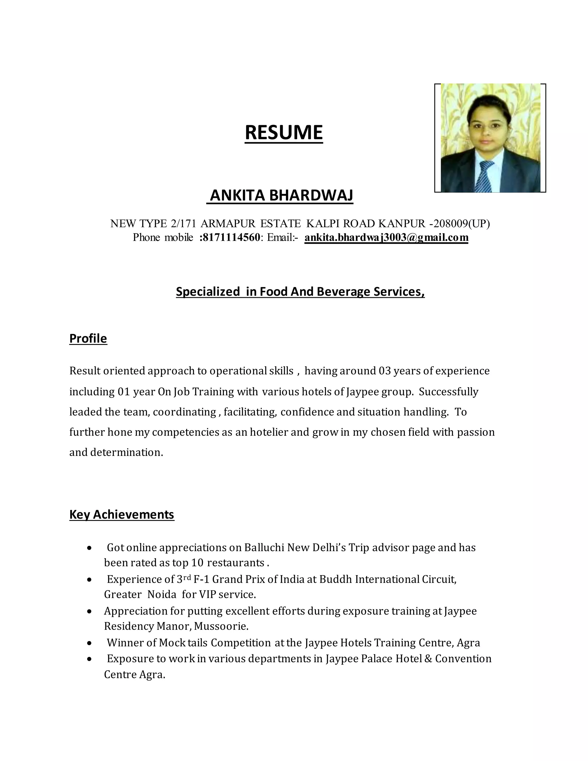 RESUME anku | PDF