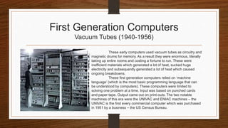 History Of Computer By Ian Fred Caballero | PPTX | Desktops | Computing