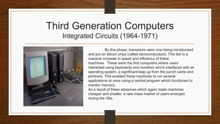 History Of Computer By Ian Fred Caballero | PPTX | Desktops | Computing