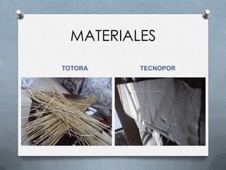 Construcción de Caballito de totora - USS - Ing. Civil - Prof. Ronald ...