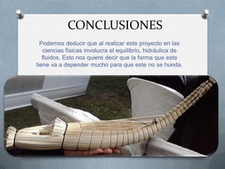 Construcción de Caballito de totora - USS - Ing. Civil - Prof. Ronald ...