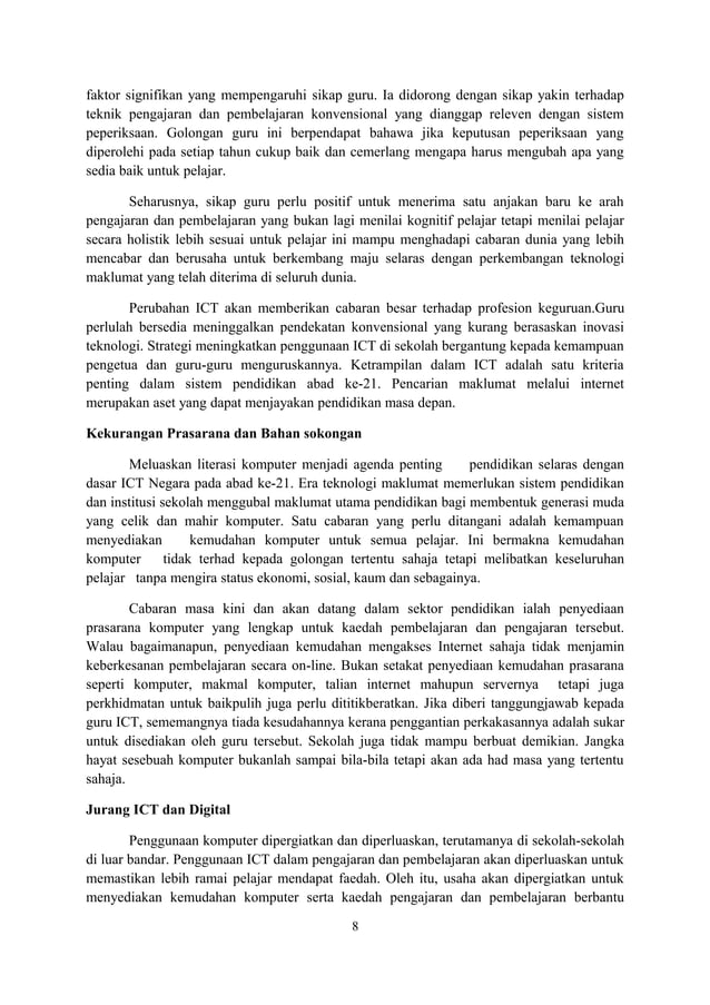 Cabaran ict tugasan 1 ssi3013 | DOC