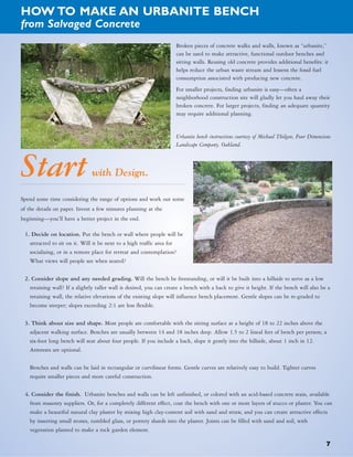 CA: Bay-Friendly Landscaping Guide to Recycled Content and Salvaged ...