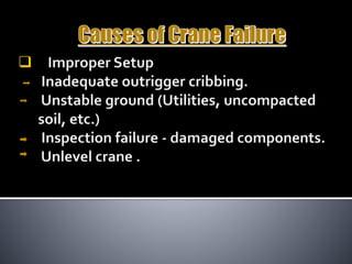 Crane Safety Training Presentation | PPTX