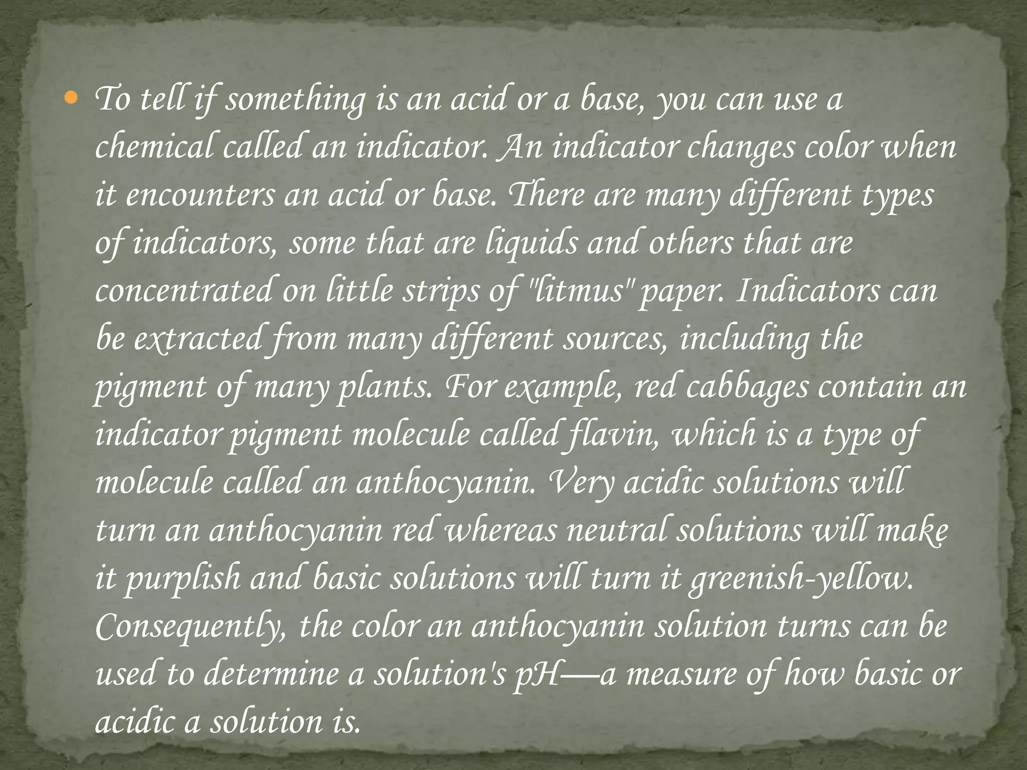 Acids and Bases | PPTX