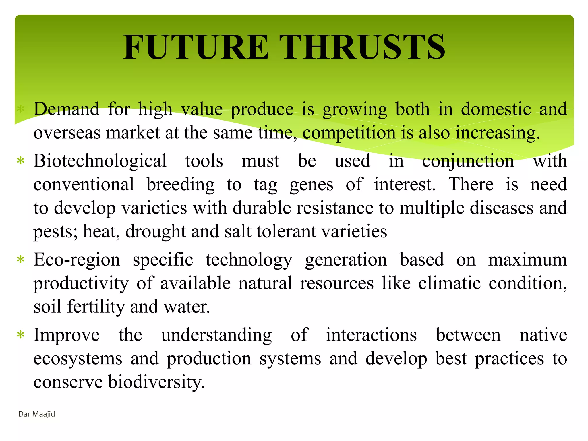 Production technology of Cabbage | PPTX