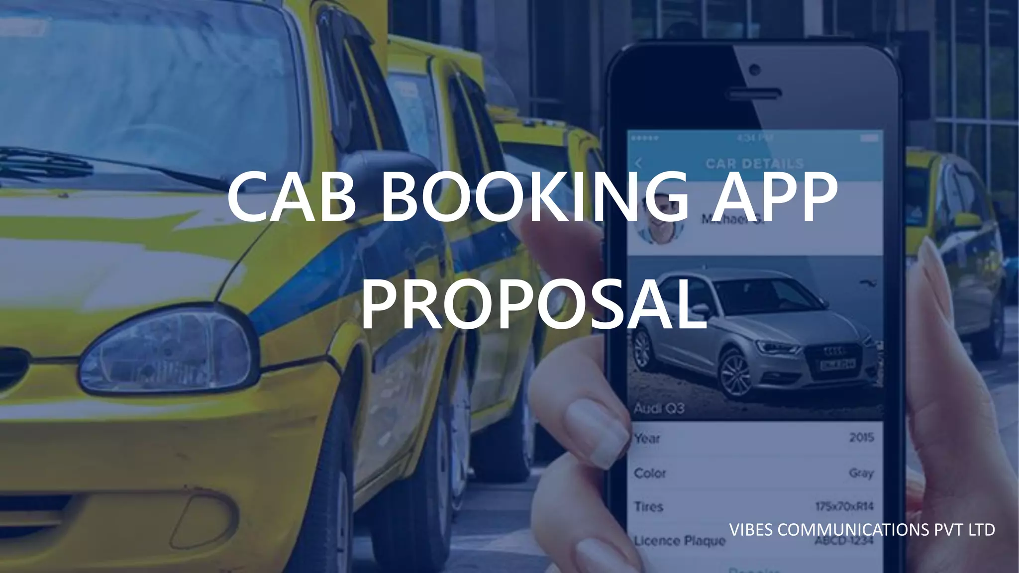App Proposals - Cab Booking | PPTX