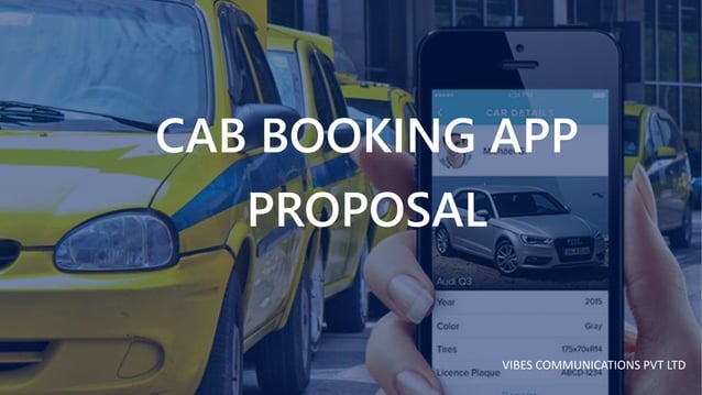 App Proposals - Cab Booking | PPTX