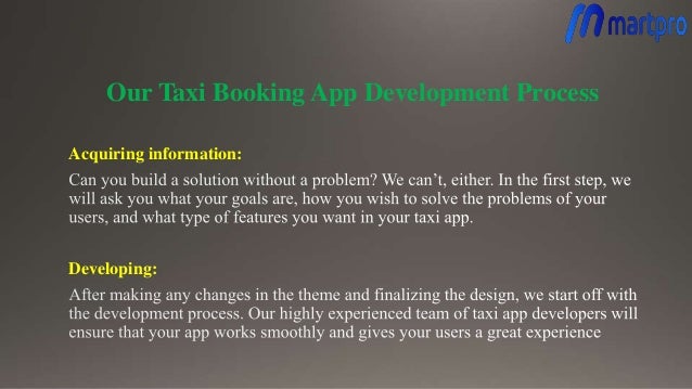 Cab booking mobile app solution | PPTX