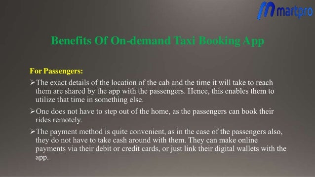 Cab booking mobile app solution | PPTX