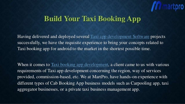 Cab booking mobile app solution | PPTX