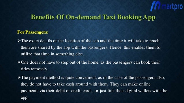 Cab booking mobile app solution | PPTX