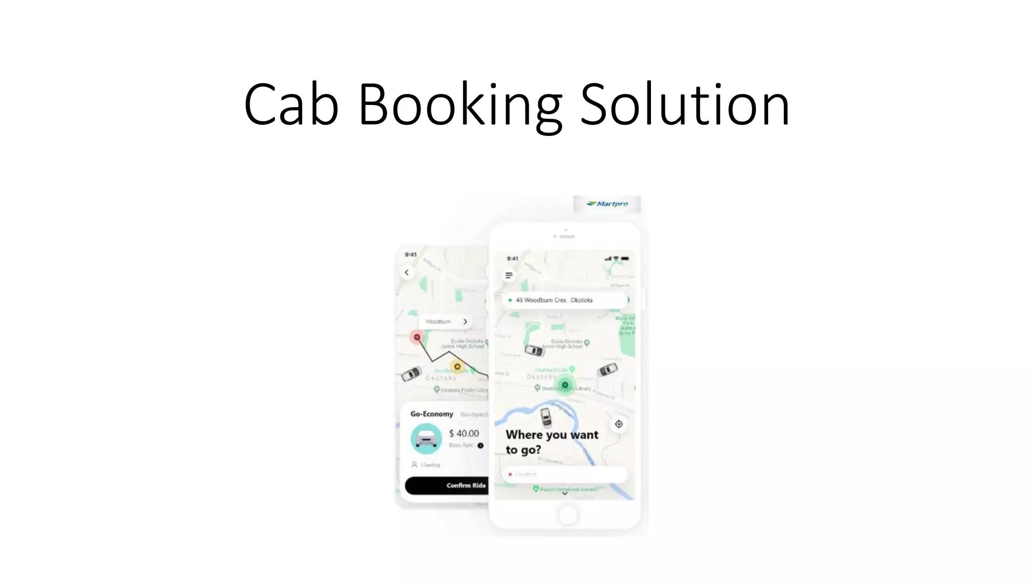 Cab booking solution | PPTX