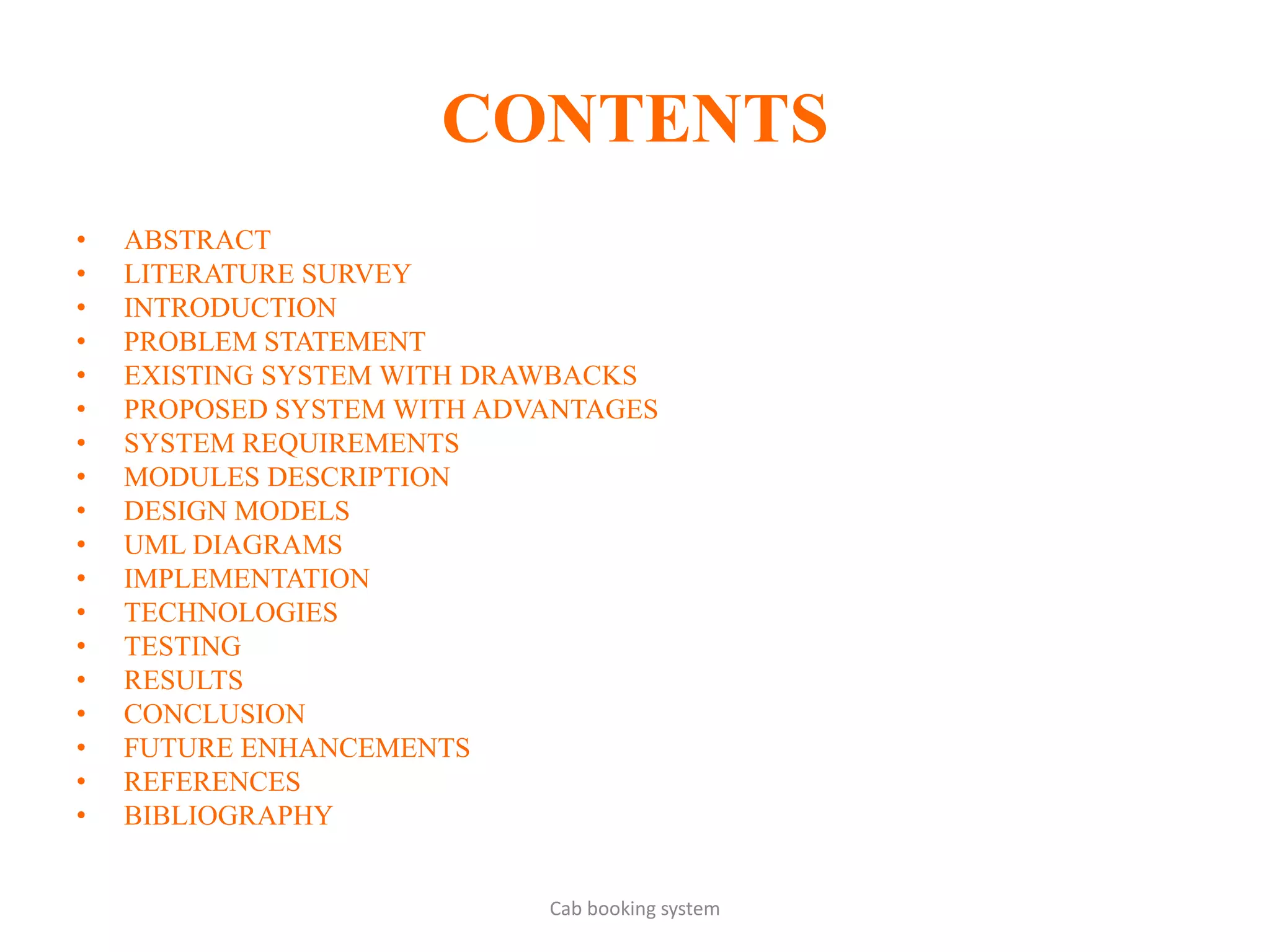 cab booking system ppt.pptx