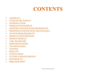 cab booking system ppt.pptx