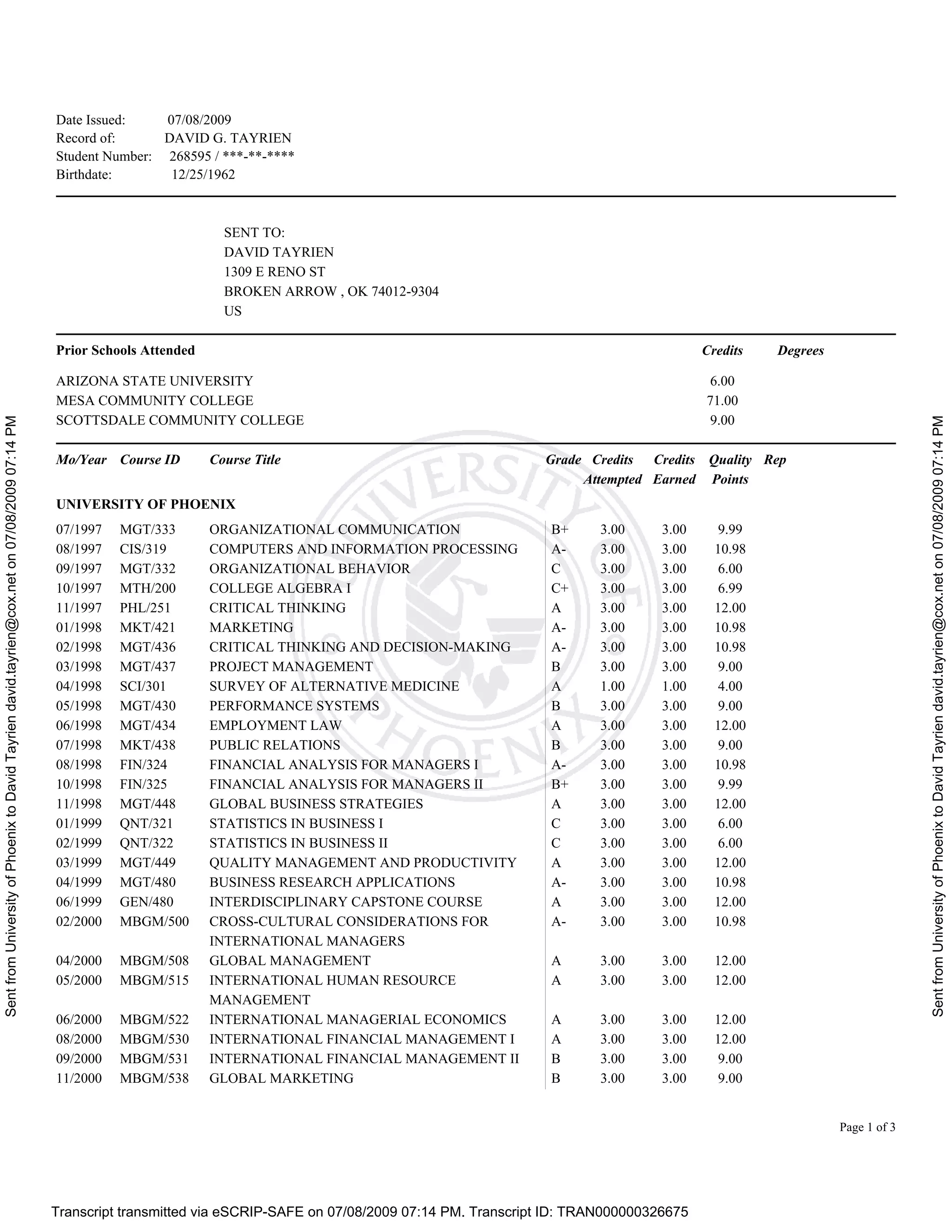 uopOfficialcompleted-transcript | PDF