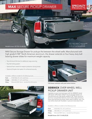 OPS Public Safety Product Brochure | PDF