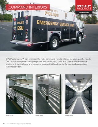 OPS Public Safety Product Brochure | PDF