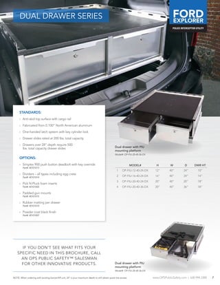 OPS Public Safety Product Brochure | PDF