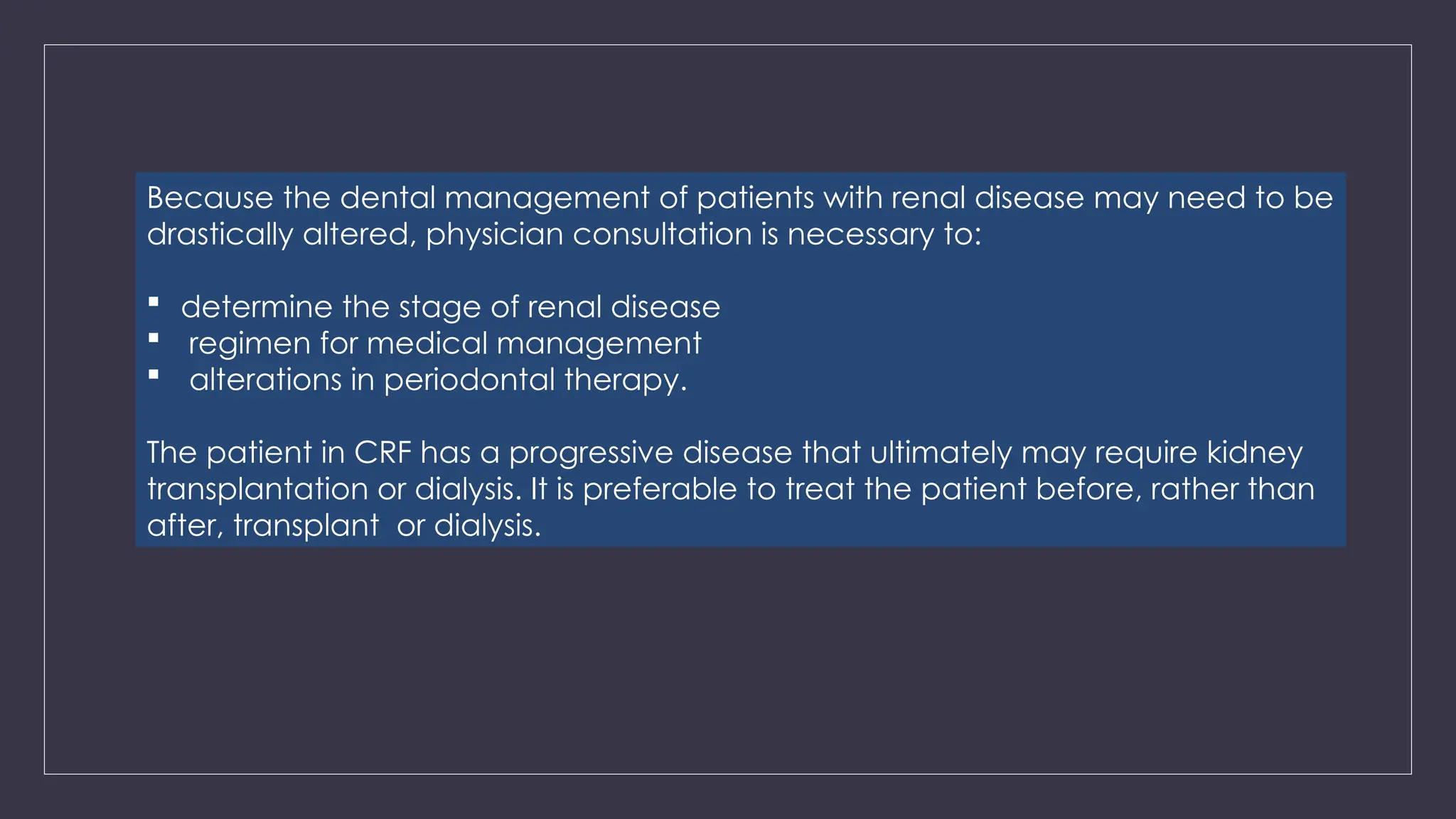 Periodontal Treatment on medically compromised patients | PPTX