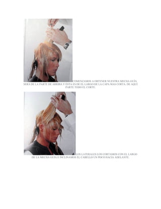 Cabello chocolate con mechas marrones y corte bob paso a paso | DOC