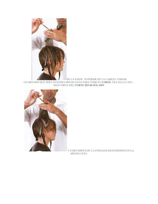 Cabello chocolate con mechas marrones y corte bob paso a paso | DOC