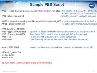 NASA Advanced Supercomputing (NAS) Division - Overview of The New ...