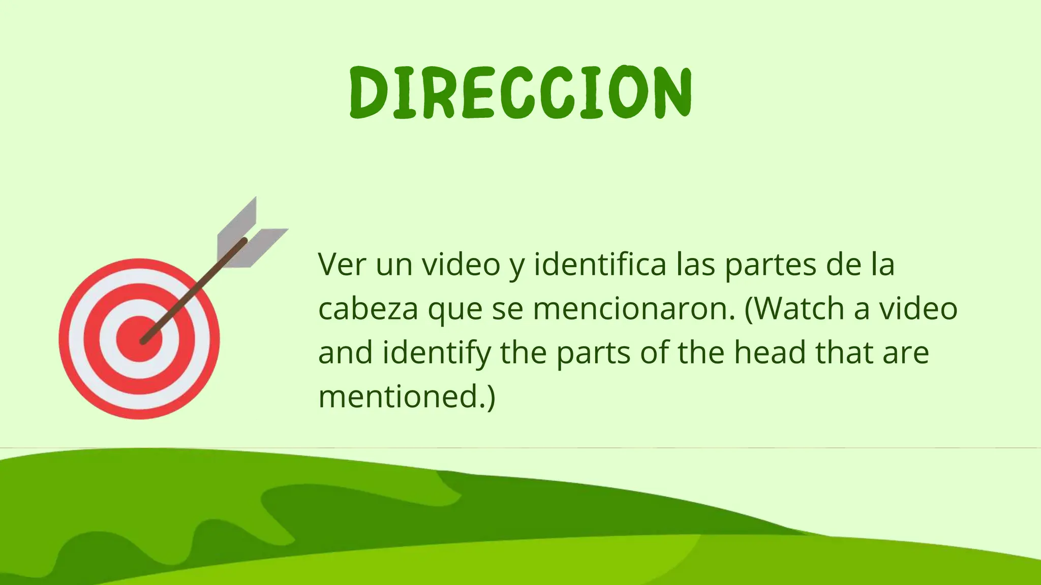 Human Head or La Cabeza in Spanish Class | PPT