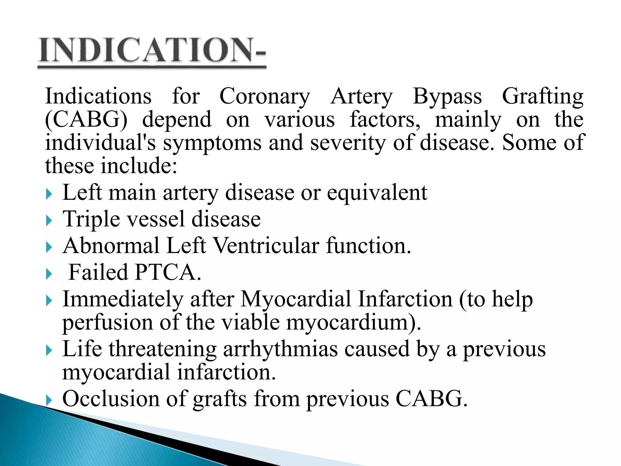 CABG | PPTX