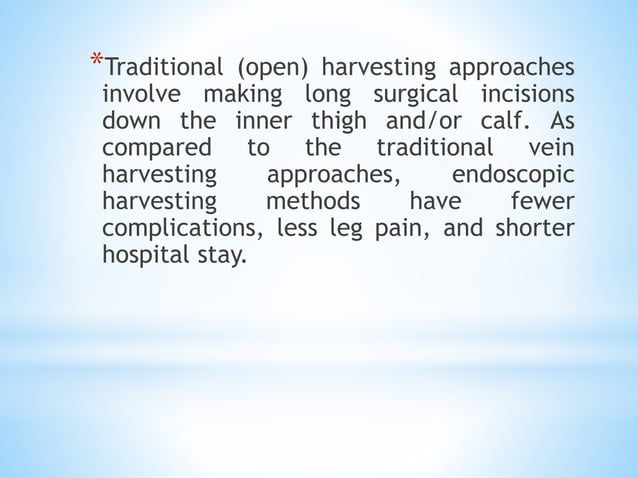 coronary artery bypass graft surgery CABG | PPT